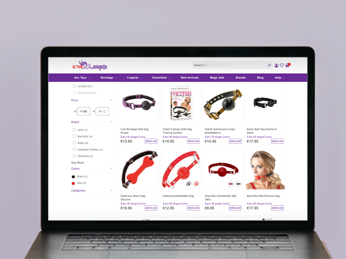 Types Of Gag - Loveangels